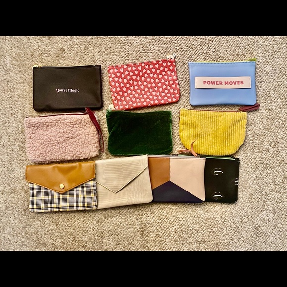 ipsy | Bags | Ipsy Make Up Bags All Individually Different Designs ...